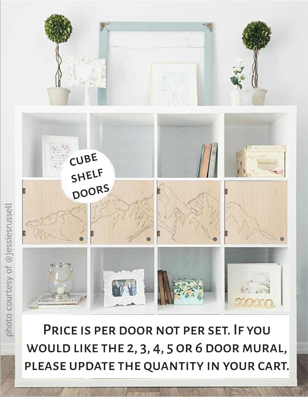 Cube storage with doors store