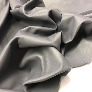 GREY SUPERB Leather, Medium Grey M7000medium Grey, Lightweight Garment ...