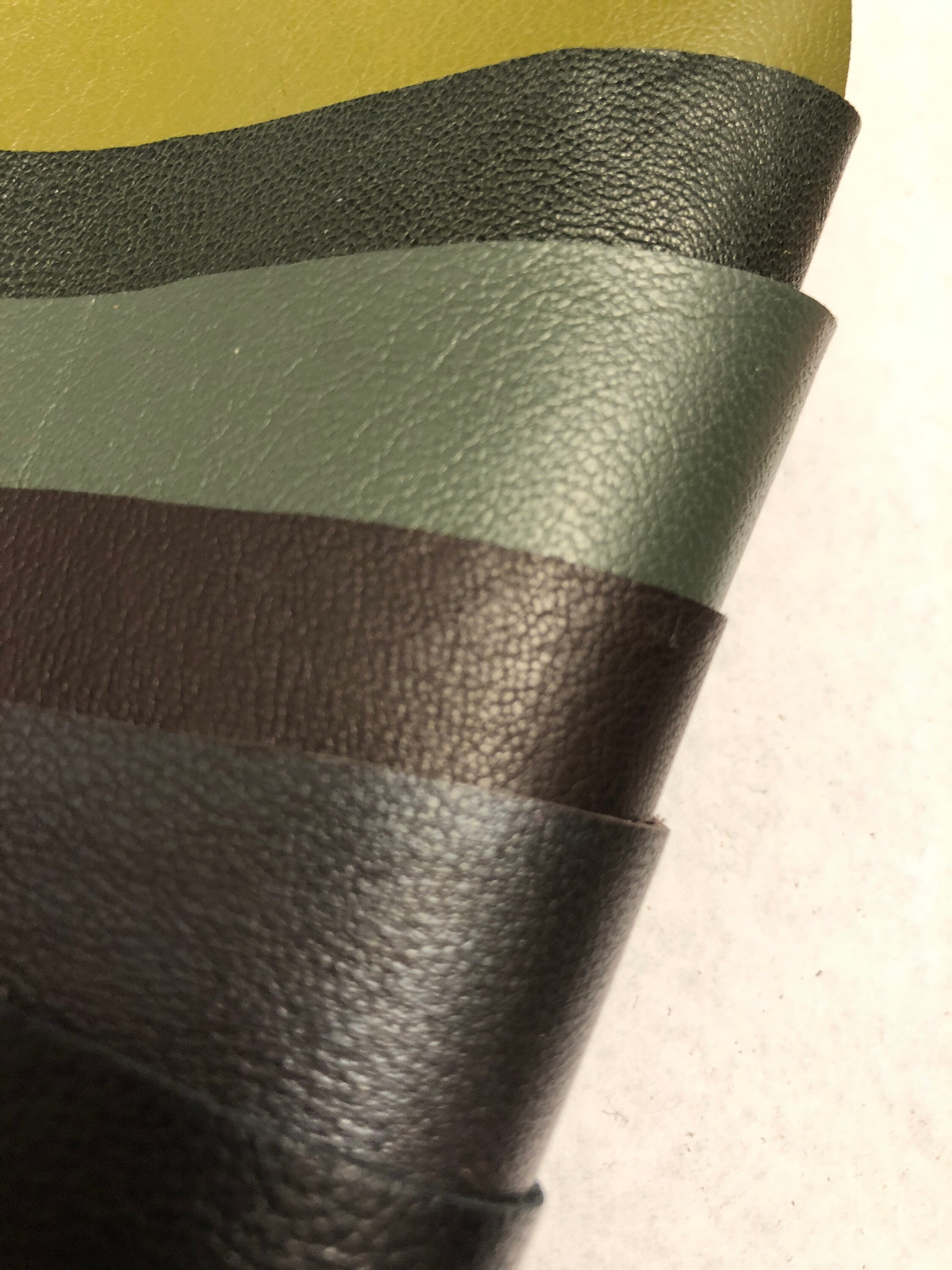 LEATHER SPICE Earthtones LEATHER Sheets Superb M | Etsy