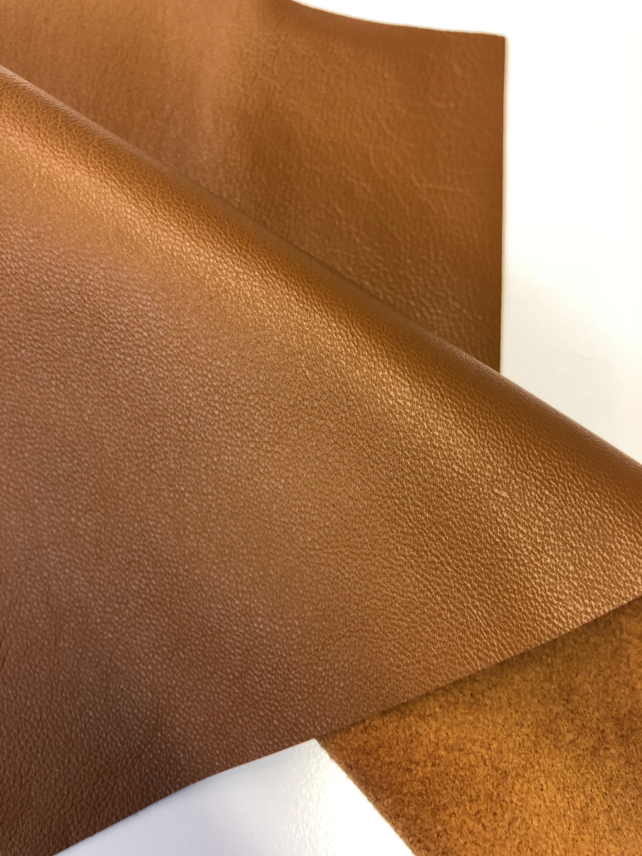 Light Brown LEATHER 10x10 Brown LEATHER leather Sheet | Etsy