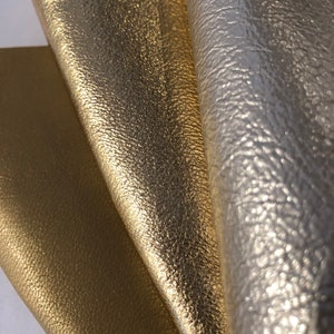 LEATHER CHAMPAGNE METALLIC, Variety Set 3 Colors of Metallic Leathers ...