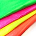 NEON LEATHER 12"x24” Neon Green Pink Orange Yellow LEATHER, Leather Sheet, Leather Skins ...