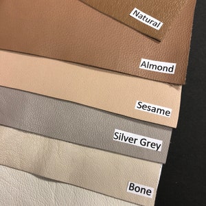 NATURAL EARTHTONE GENUINE Leather Superb Lambskin,leather Sheet ...