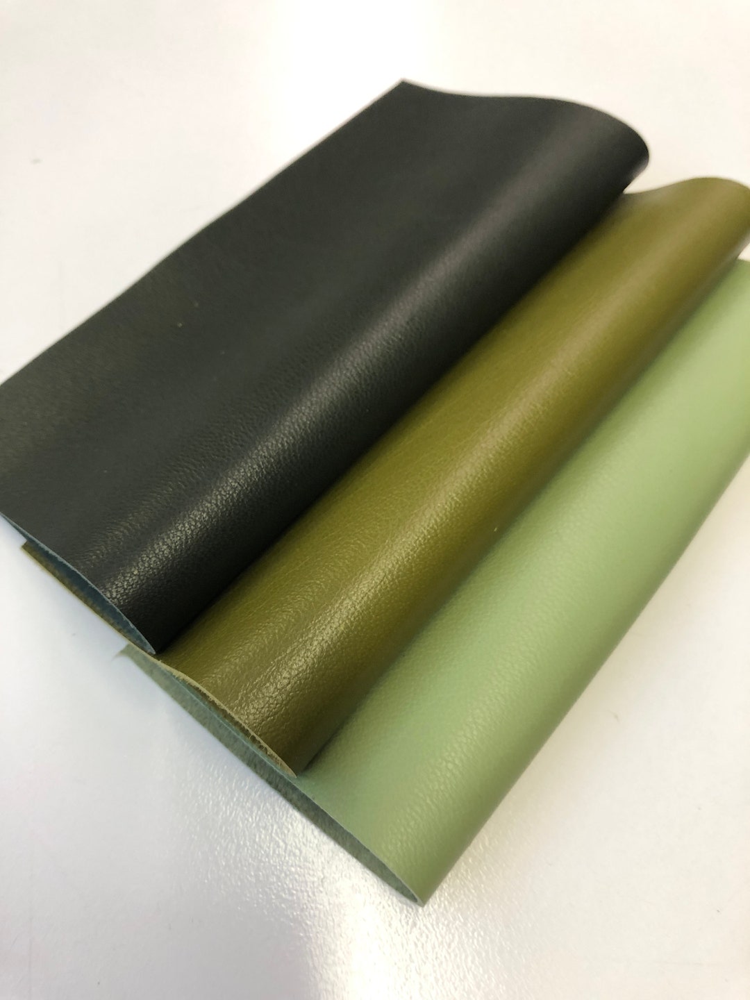 Green Lambskin Leather Sheet, Garment Leather, 0.6-0.8mm - Etsy