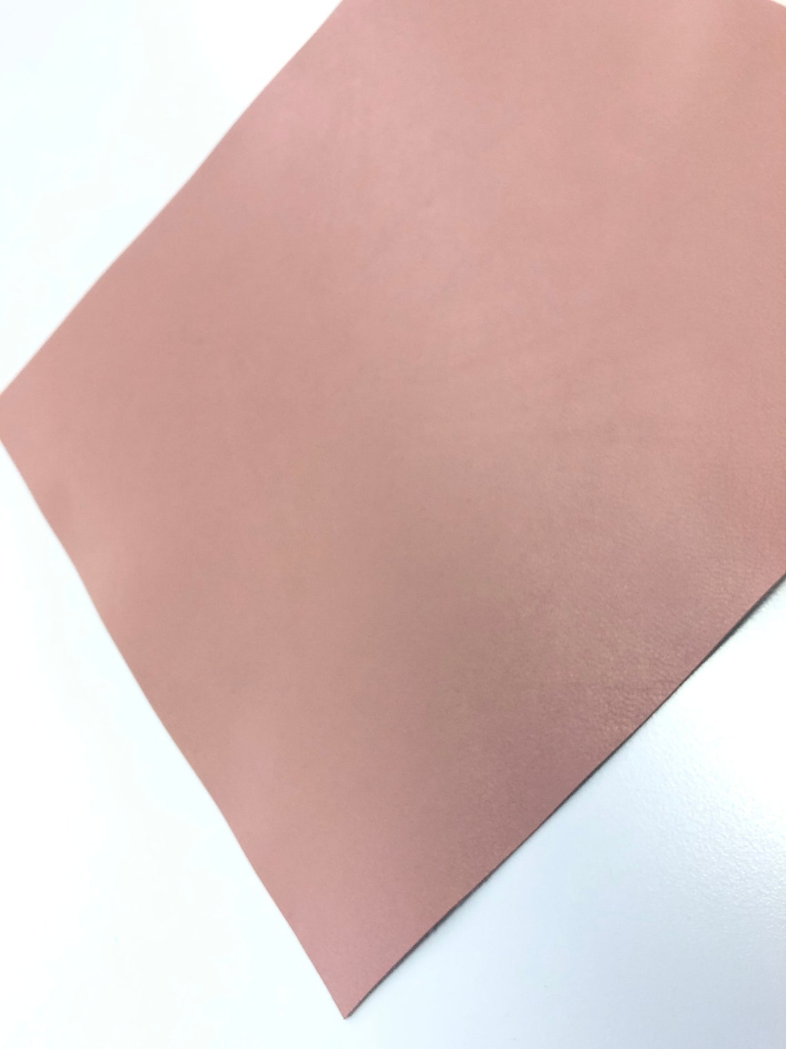 Pink Soft Thin LEATHER Pink LEATHER leather Sheet Pink | Etsy