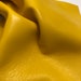 YELLOW Leather Skin/superb Leather/sunshine Yellow/genuine Leather ...