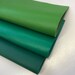 LEATHER GREEN, Emerald Green Leather Sheet, Dark Green Leather Scrap ...