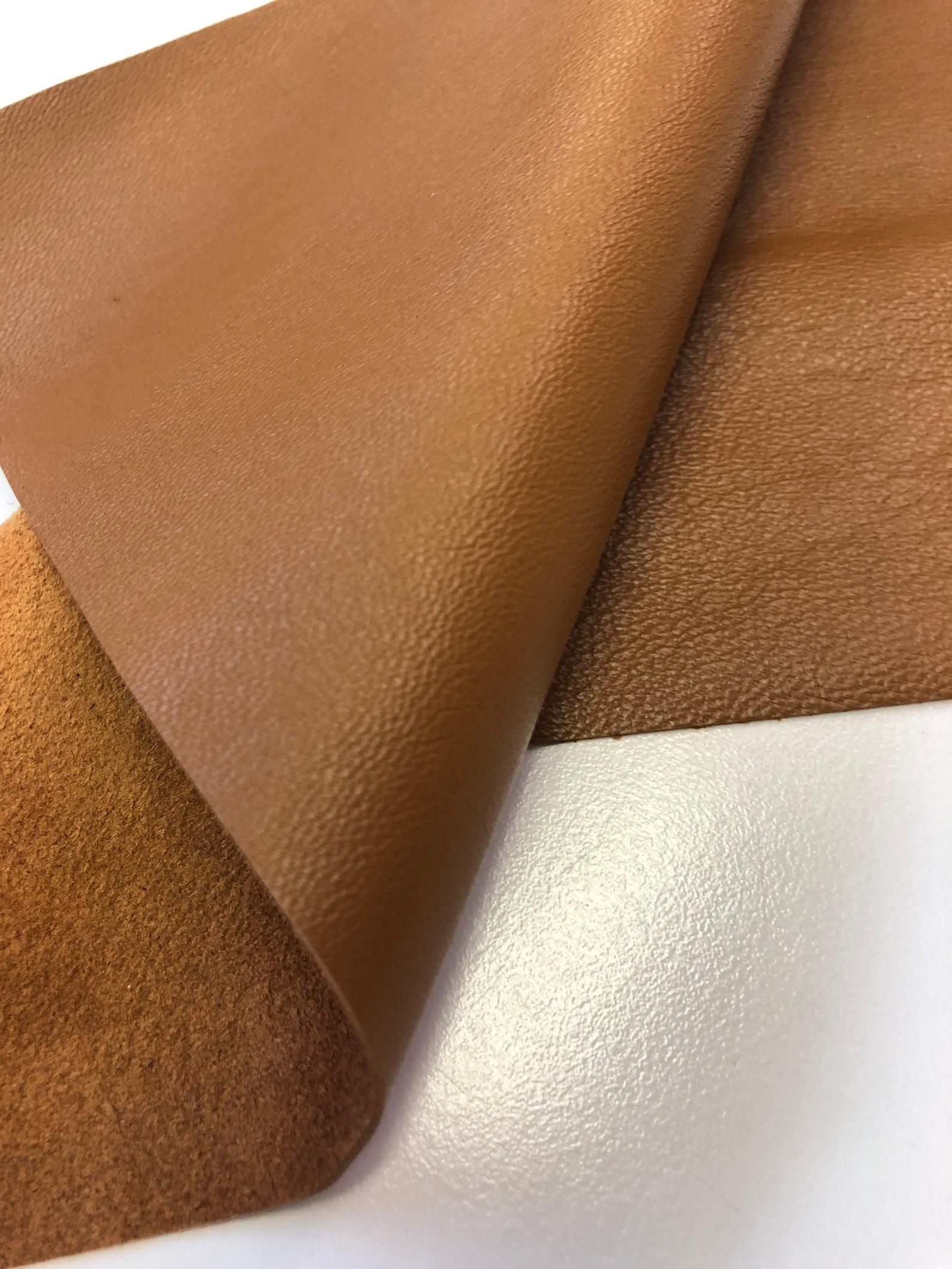 Dark Tan LEATHER Brown LEATHER Hide, 0.6mm, Brown Leather Sheet, Brown ...