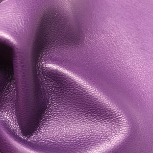 PURPLE LEATHER Skin/purple Superb Leather Hide/top Quality Leather ...
