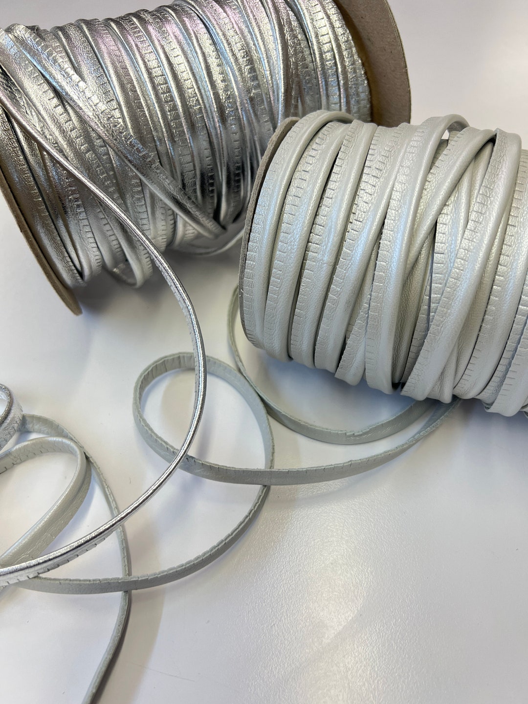 Cording, Piping Leather for Clothes, Bags, Leather Cording, Leather ...
