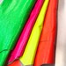 NEON LEATHER 12"x24” Neon Green Pink Orange Yellow LEATHER, Leather ...