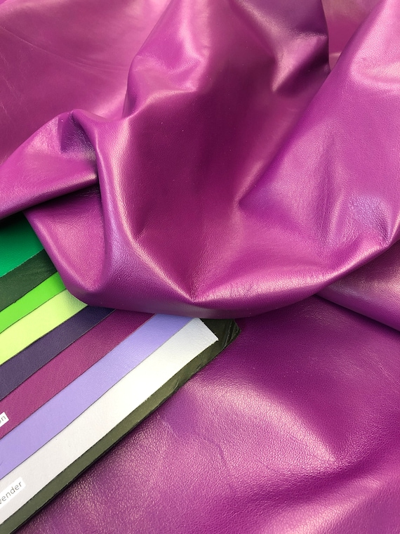 PURPLE PASSION SUPERB Leather Genuineleather Choose Your | Etsy