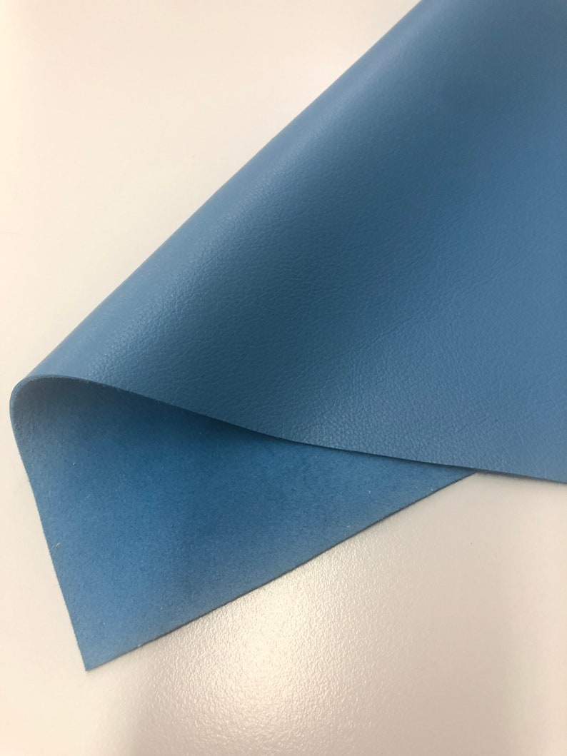 Blue LEATHER 10”x10” Sky Blue LEATHER, Blue Leather Sheet, Blue Leather ...
