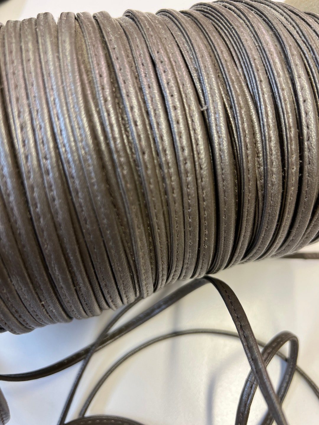 3/16" LEATHER Drawstring CORD LACE- Leather Lace-leather Straps for ...