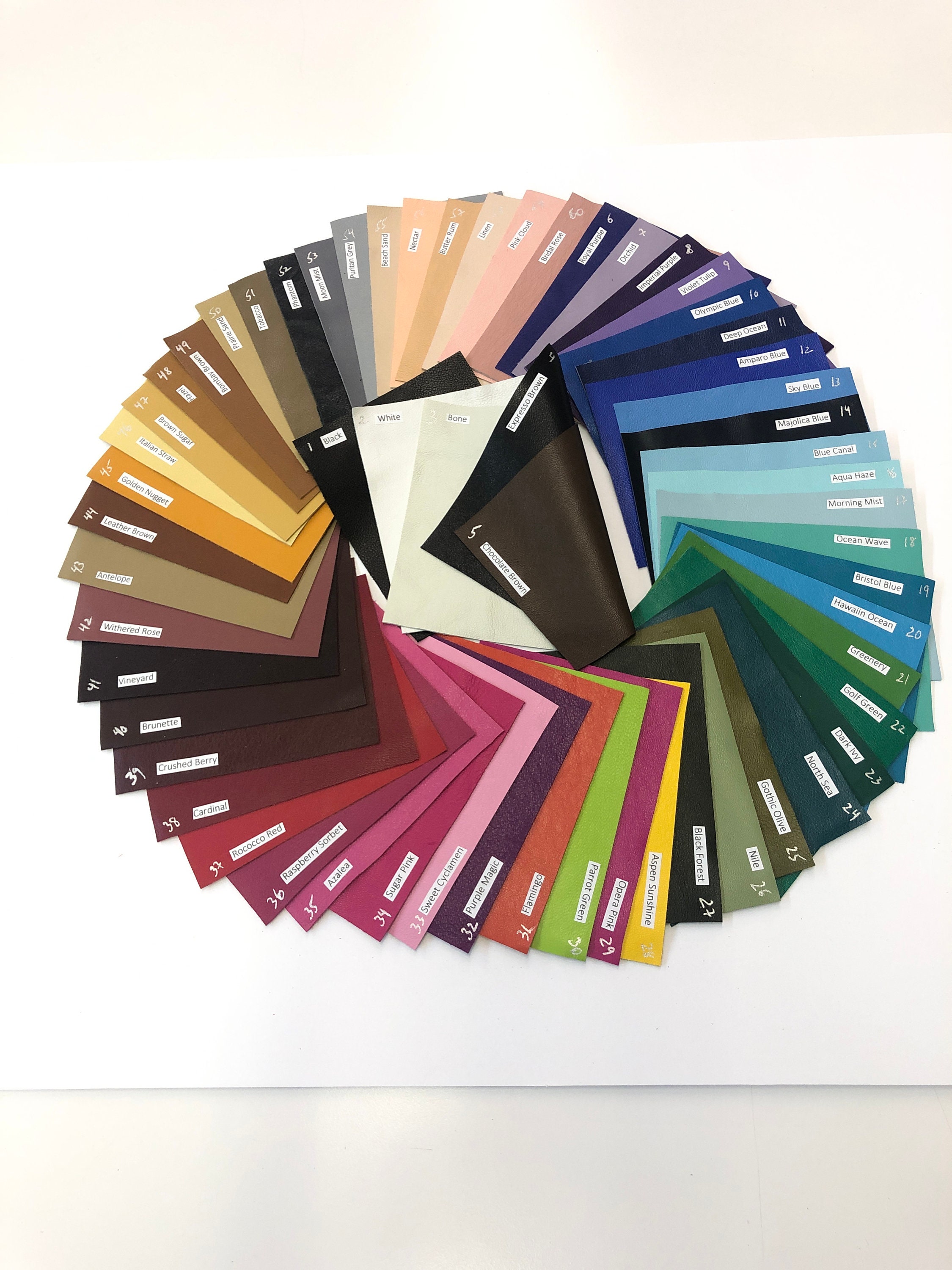 LEATHER SHEET 12"x12" Leather Colors, Leather Hides, Leather Sheets ...