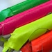 NEON LEATHER 12"x24” Neon Green Pink Orange Yellow LEATHER, Leather ...