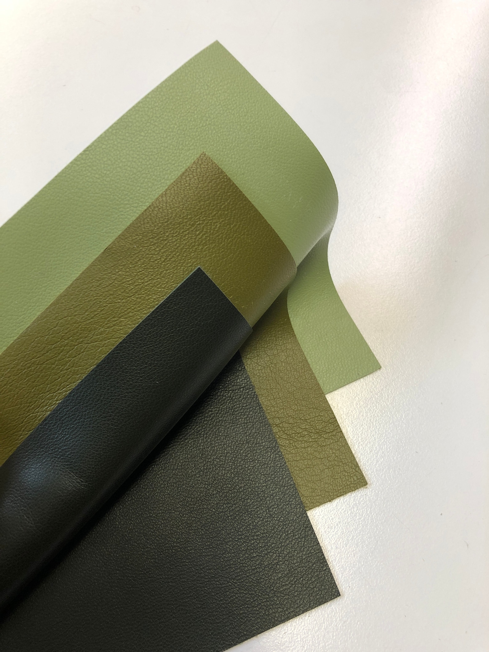 LEATHER GREEN 8x10 Jade Green Leather Sheet - Etsy