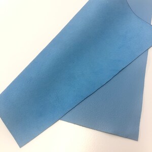 Blue LEATHER 10”x10” Sky Blue LEATHER, Blue Leather Sheet, Blue Leather ...