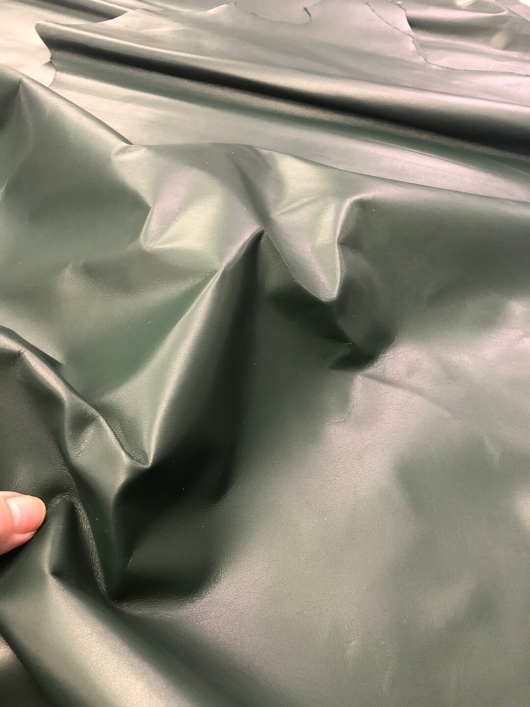 FOREST GREEN LEATHER Hides Skins/dark Green Lambskin Leather Sheets ...