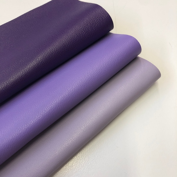 Purple Leather - Etsy