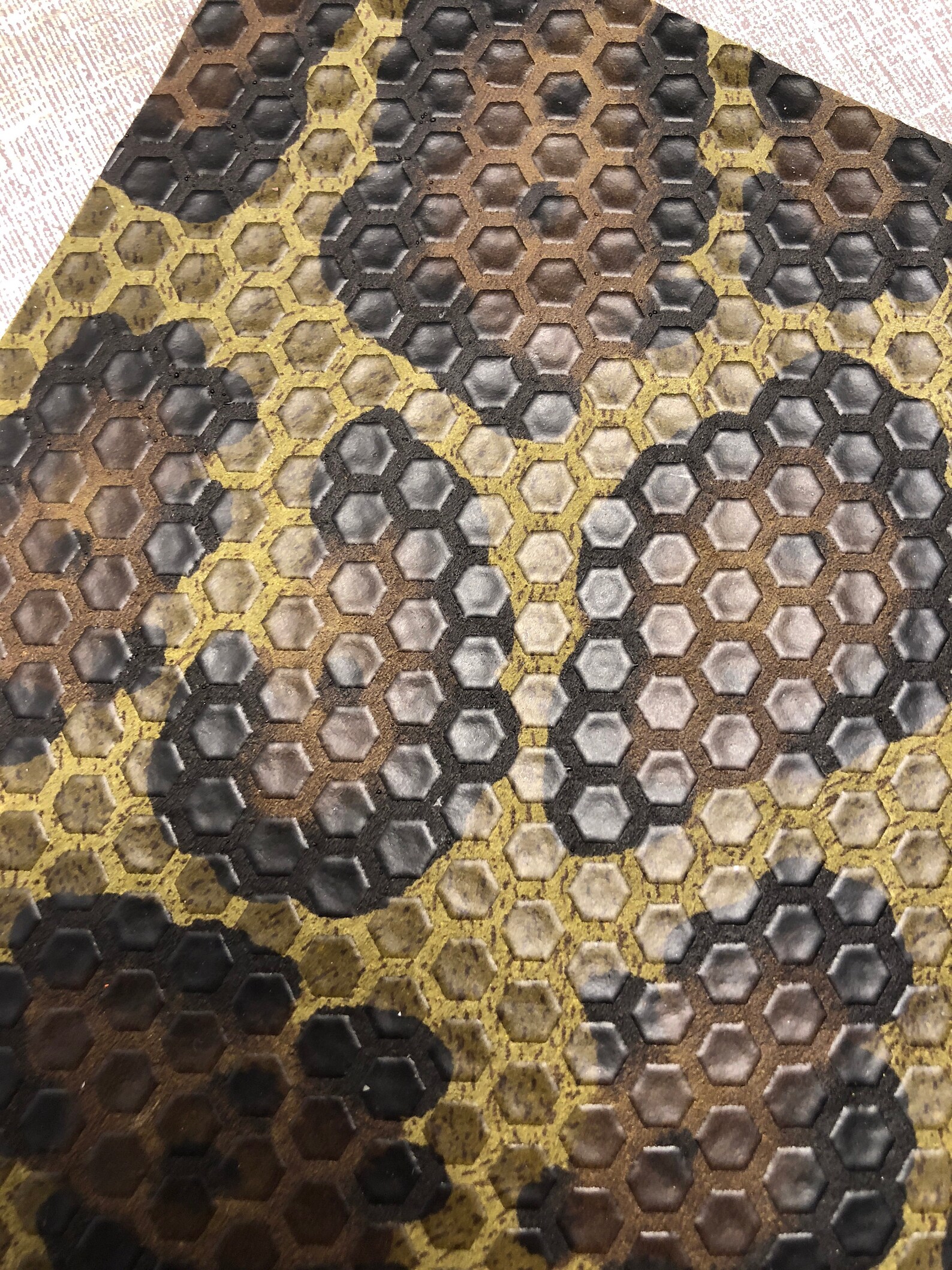 LEATHER LEOPARD PRINT Genuine Leather Sheets, Size 5.5”x6”, a Set of 3 ...