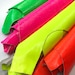 NEON LEATHER 12"x24” Neon Green Pink Orange Yellow LEATHER, Leather ...