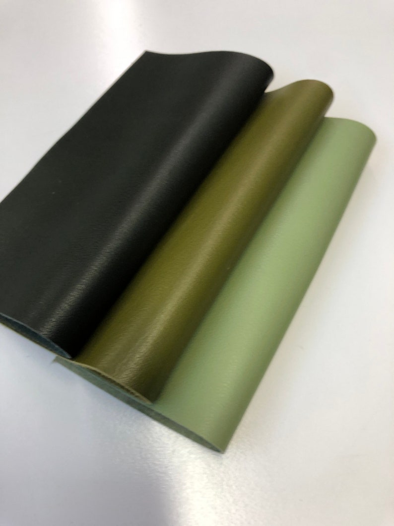 LEATHER GREEN 8x10 Jade Green Leather Sheet - Etsy
