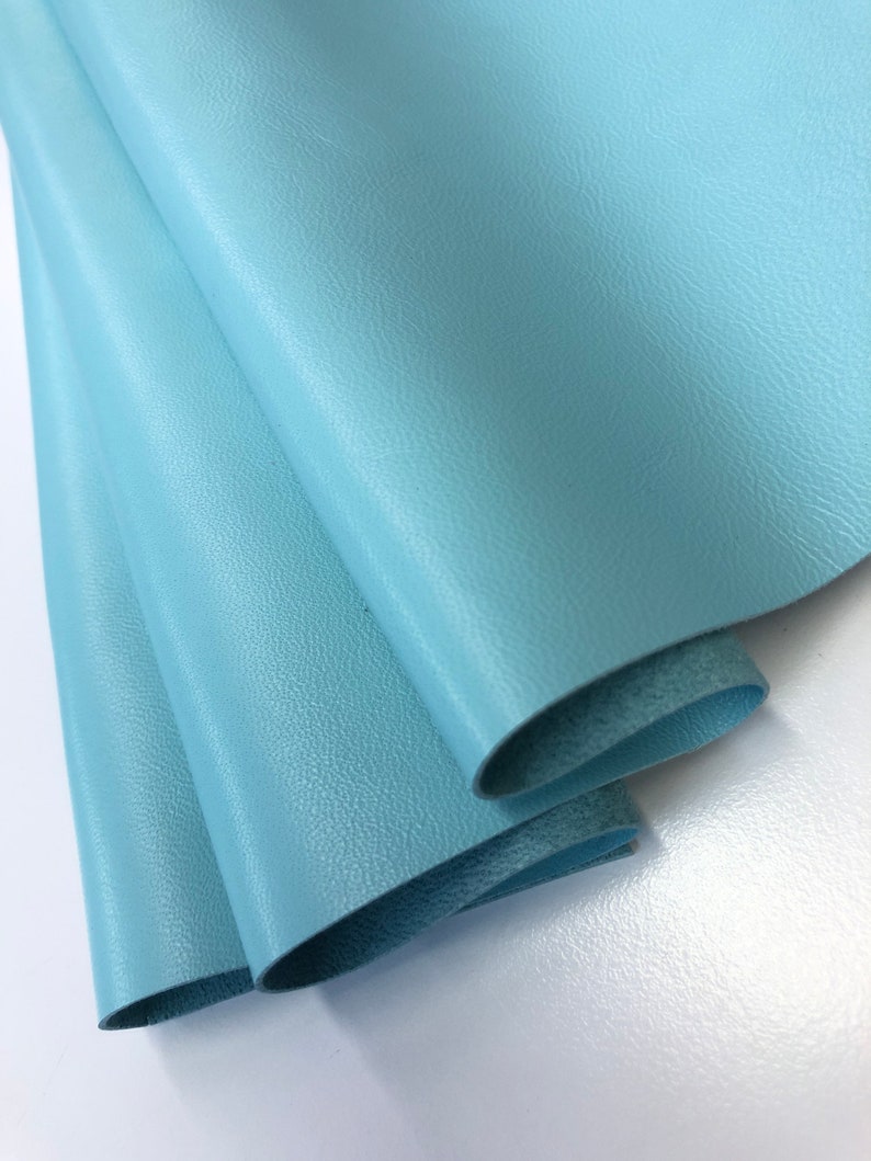 LEATHER Robin Egg Blue LEATHER Leather Sheet Light Blue - Etsy