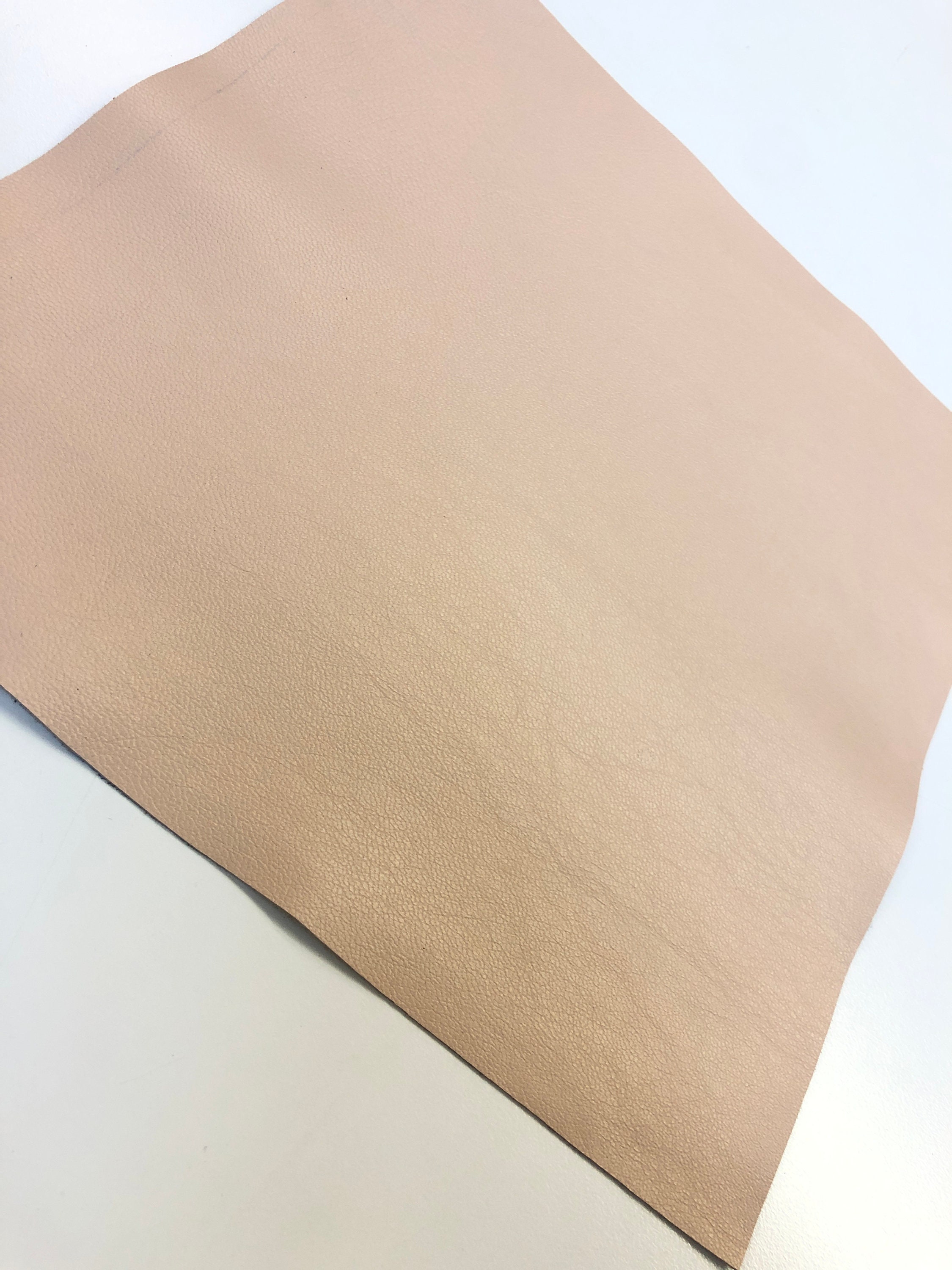 Baby Pink LEATHER 12x24 Real LEATHER Light Pink - Etsy