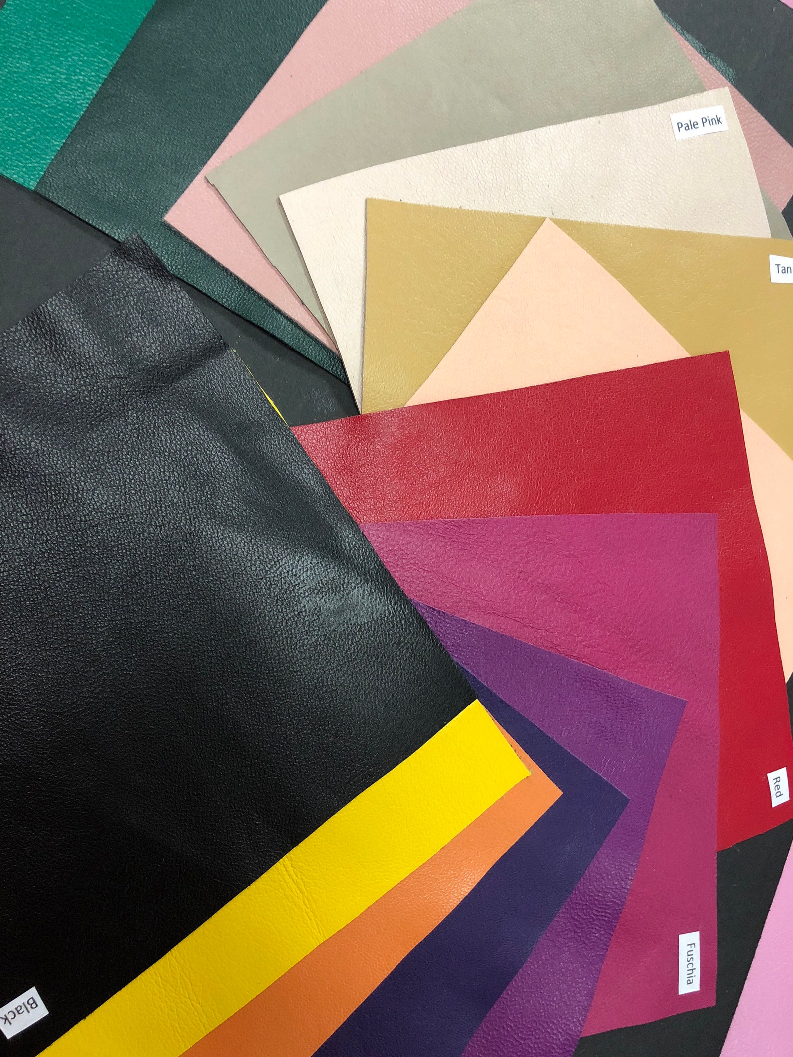 GENUINE LEATHER SUPERB Leather Sheet, Choose Size or Full Hides ...