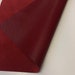 Red LEATHER Fall Red 12x24 Dark Red LEATHER, Red Leather Sheet, Leather ...
