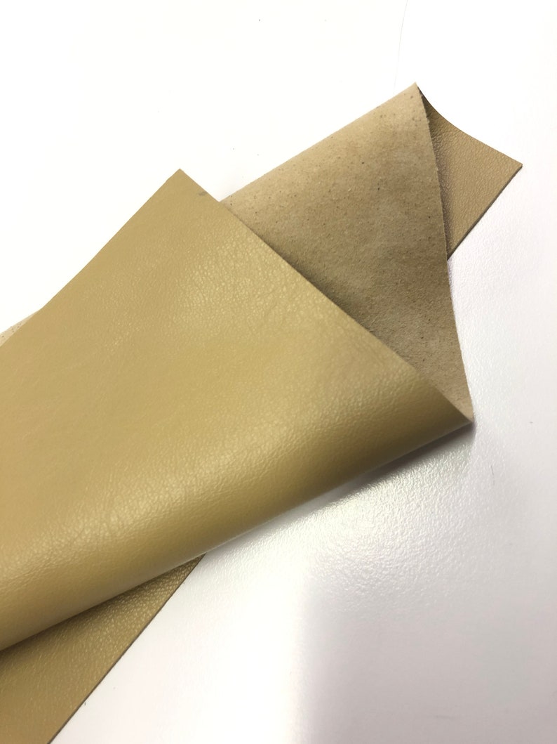 LEATHER 8x8 Sand LEATHER Leather Sheet Leather - Etsy