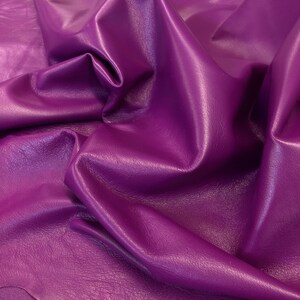 Leather 12"x24" PURPLE PASSION SUPERB Leather, Genuine Leather, High ...
