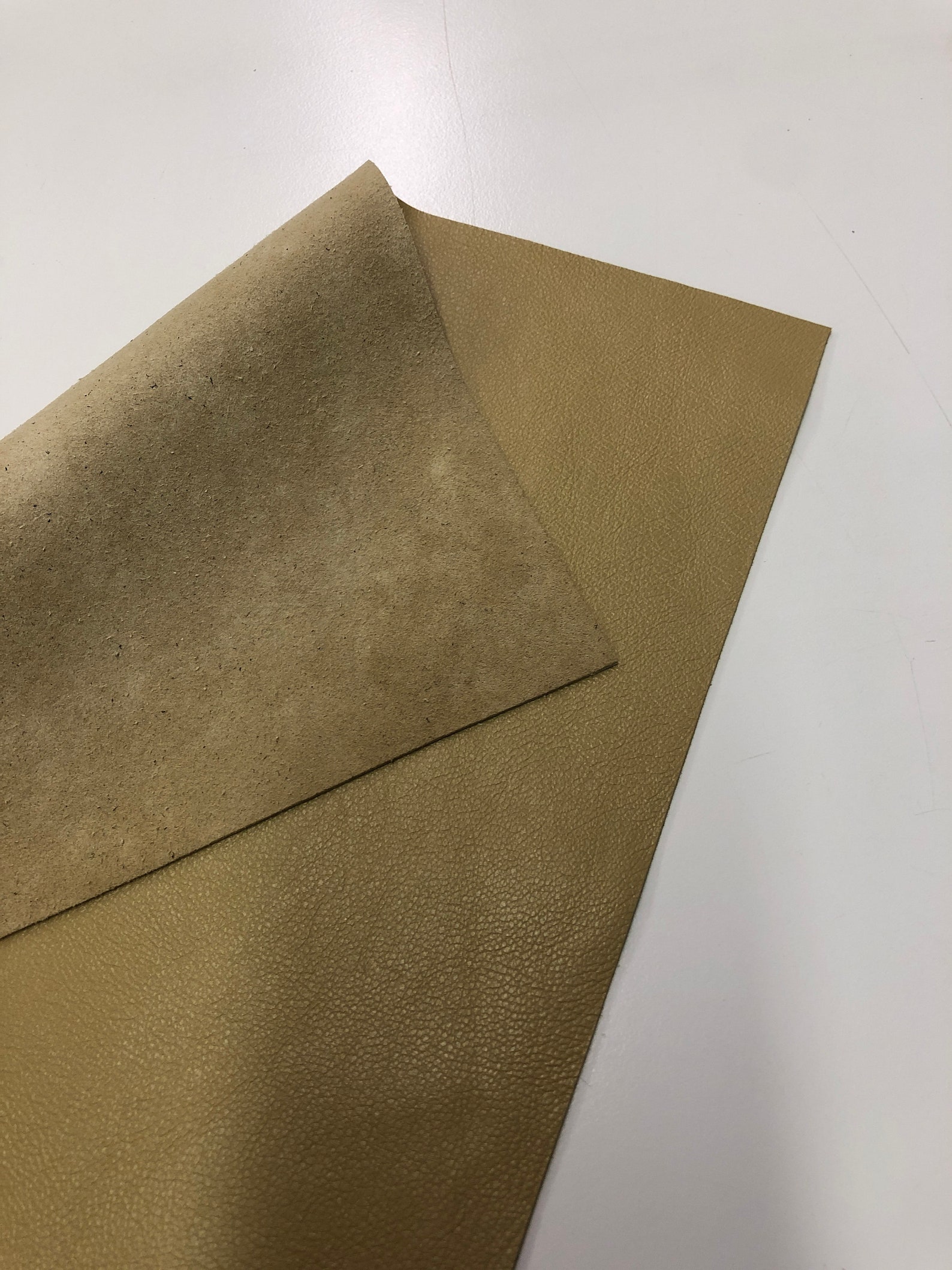 LEATHER 8x8 Sand LEATHER Leather Sheet Leather - Etsy