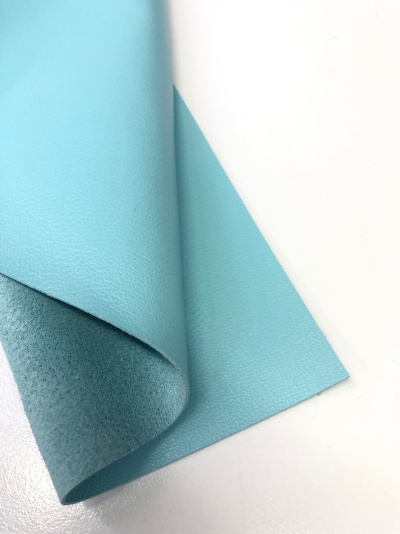 LEATHER Robin Egg Blue LEATHER, Leather Sheet, Light Blue Leather Skins ...