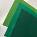 LEATHER GREEN, Emerald Green Leather Sheet, Dark Green Leather Scrap ...