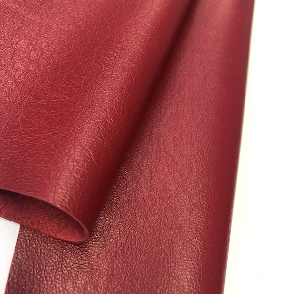 Dark Red Leather - Etsy