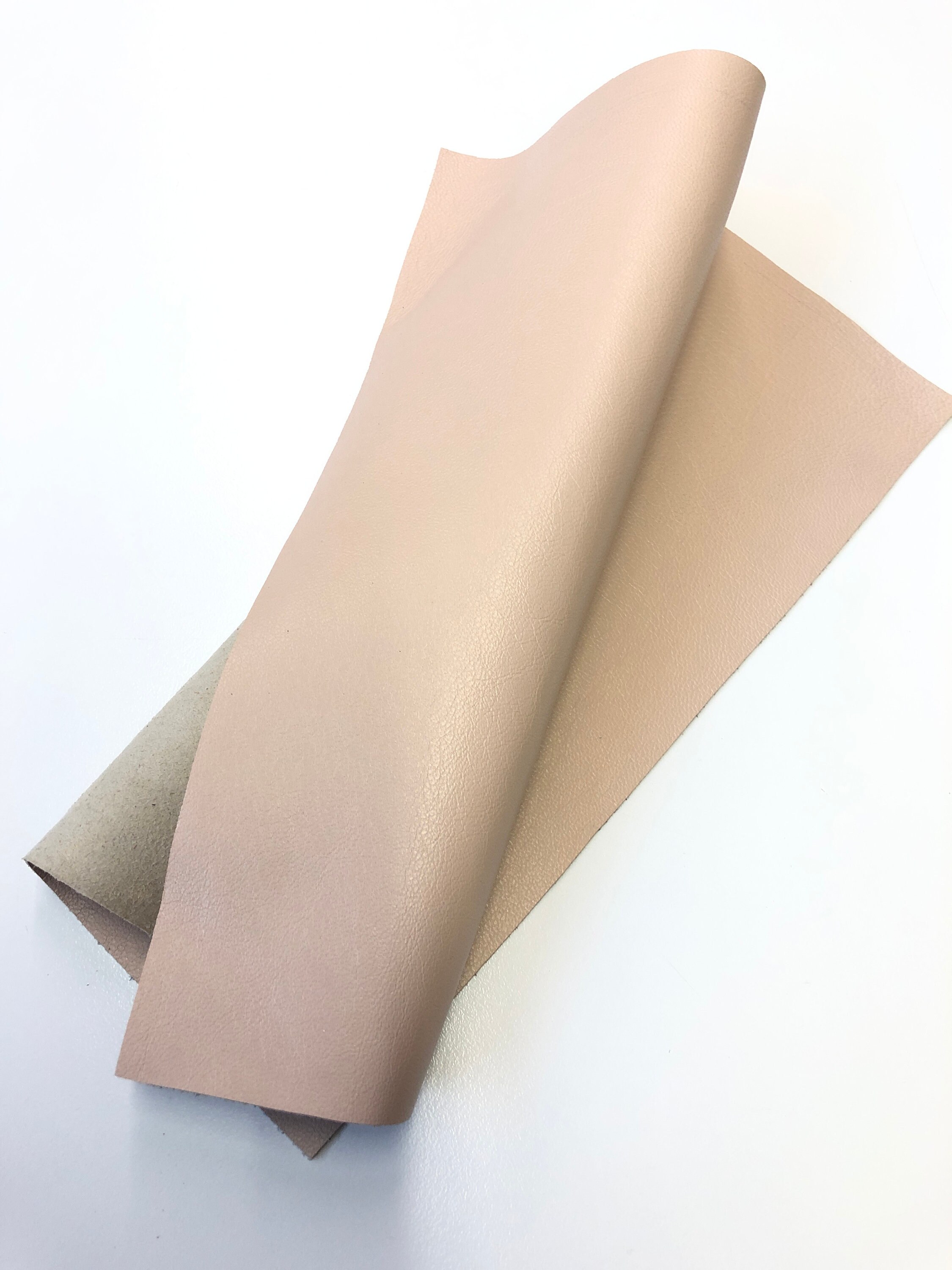Baby Pink LEATHER 12x24 Real LEATHER Light Pink - Etsy
