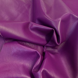 Leather 12"x24" PURPLE PASSION SUPERB Leather, Genuine Leather, High ...