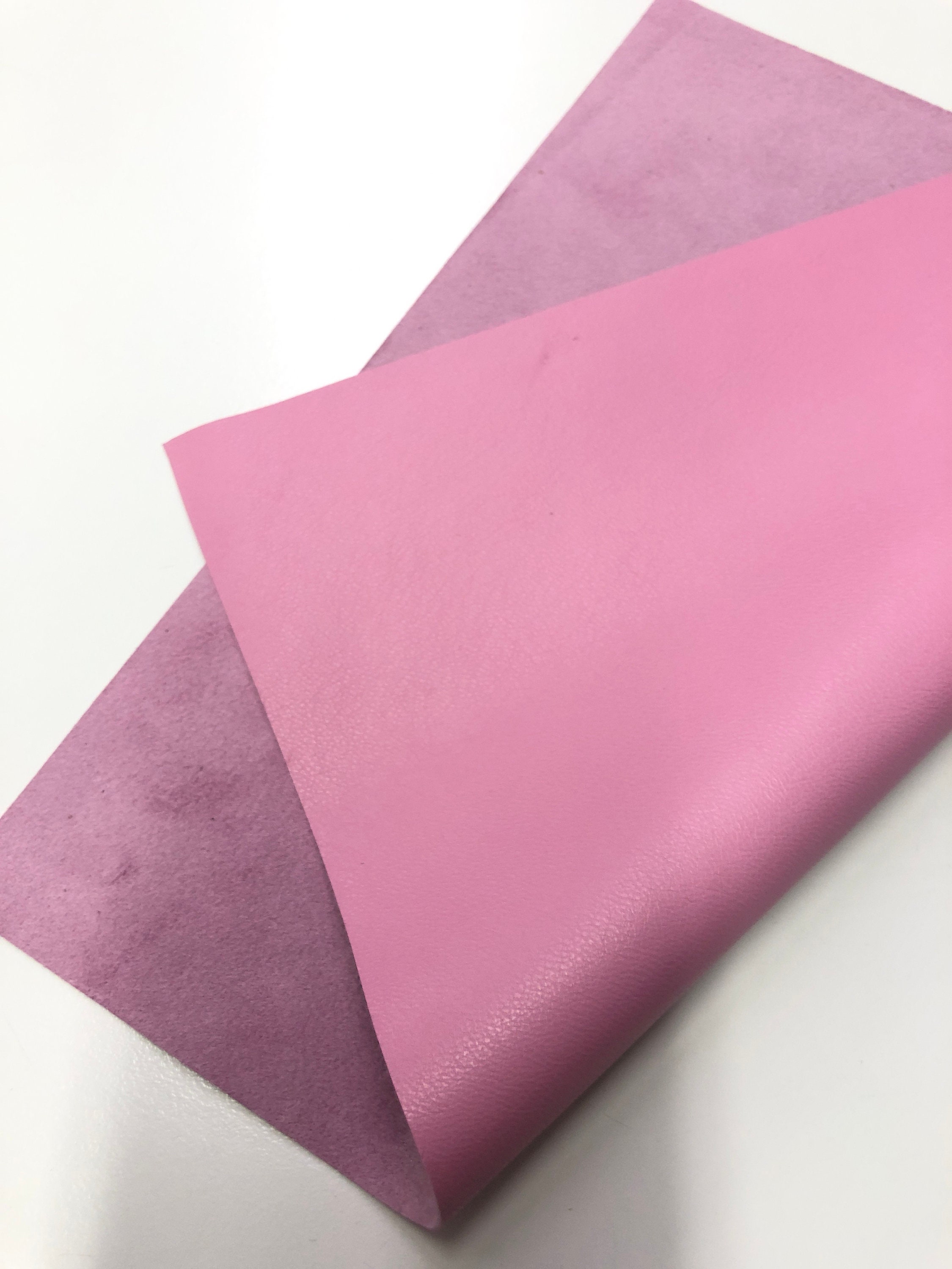 LEATHER 8x10 Pink Passion LEATHER leather Sheet Leather | Etsy