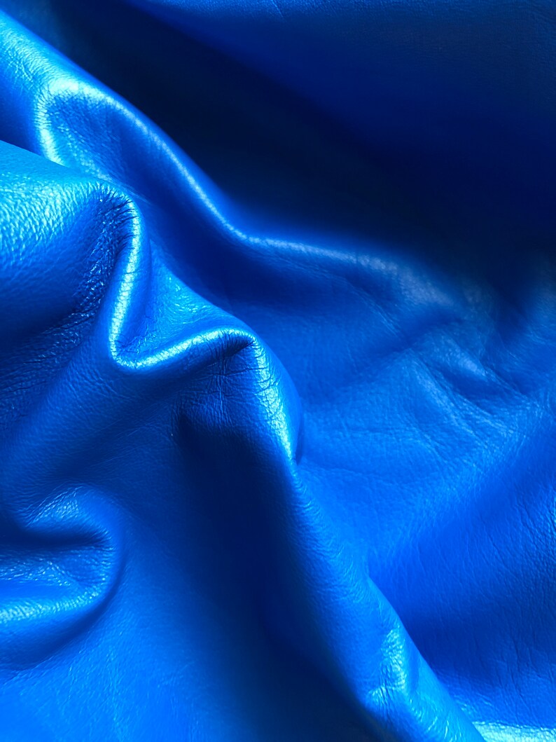 ROYAL BLUE SUPERB Soft Supple Genuine Leatherleather - Etsy