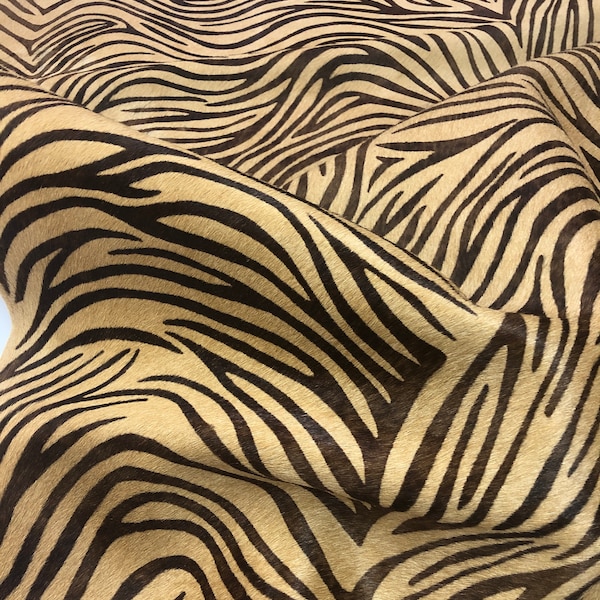 Zebra Print Leather - Etsy