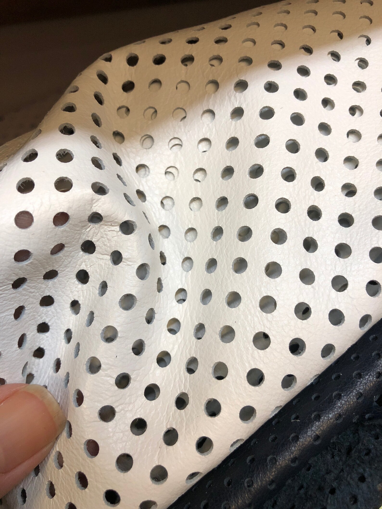 PERFORATED LEATHER SHEET Many Colors Many Designs Pick Your - Etsy