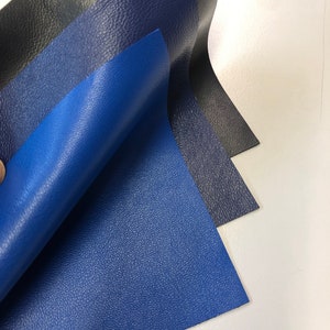 LEATHER Blue LEATHER, Dark Blue Leather Sheet, Navy Leather Skins ...