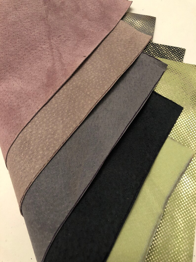 METALLIC DIY Dreamy LEATHER Crafting Sheets/you Choose | Etsy