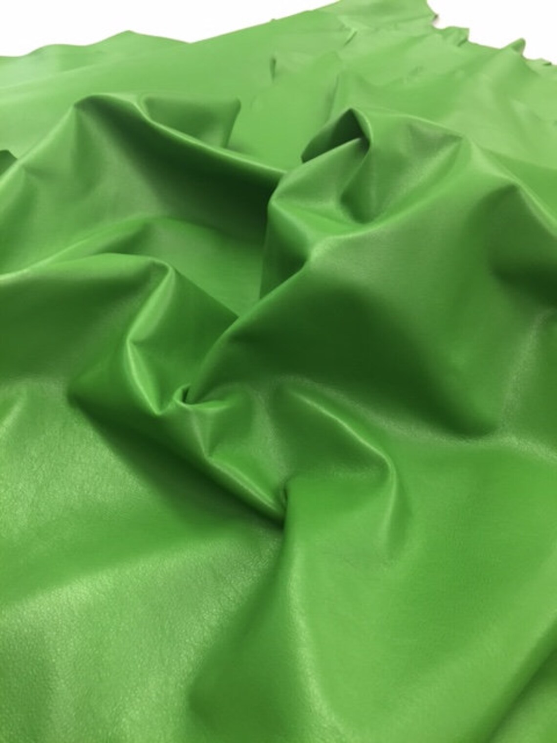 LEATHER APPLE GREEN, Leather Hide, Leather Sheet, Leather Scrap ...