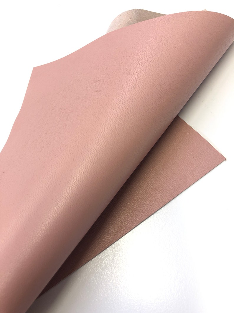 Pink Soft Thin LEATHER Pink LEATHER Leather Sheet Pink - Etsy