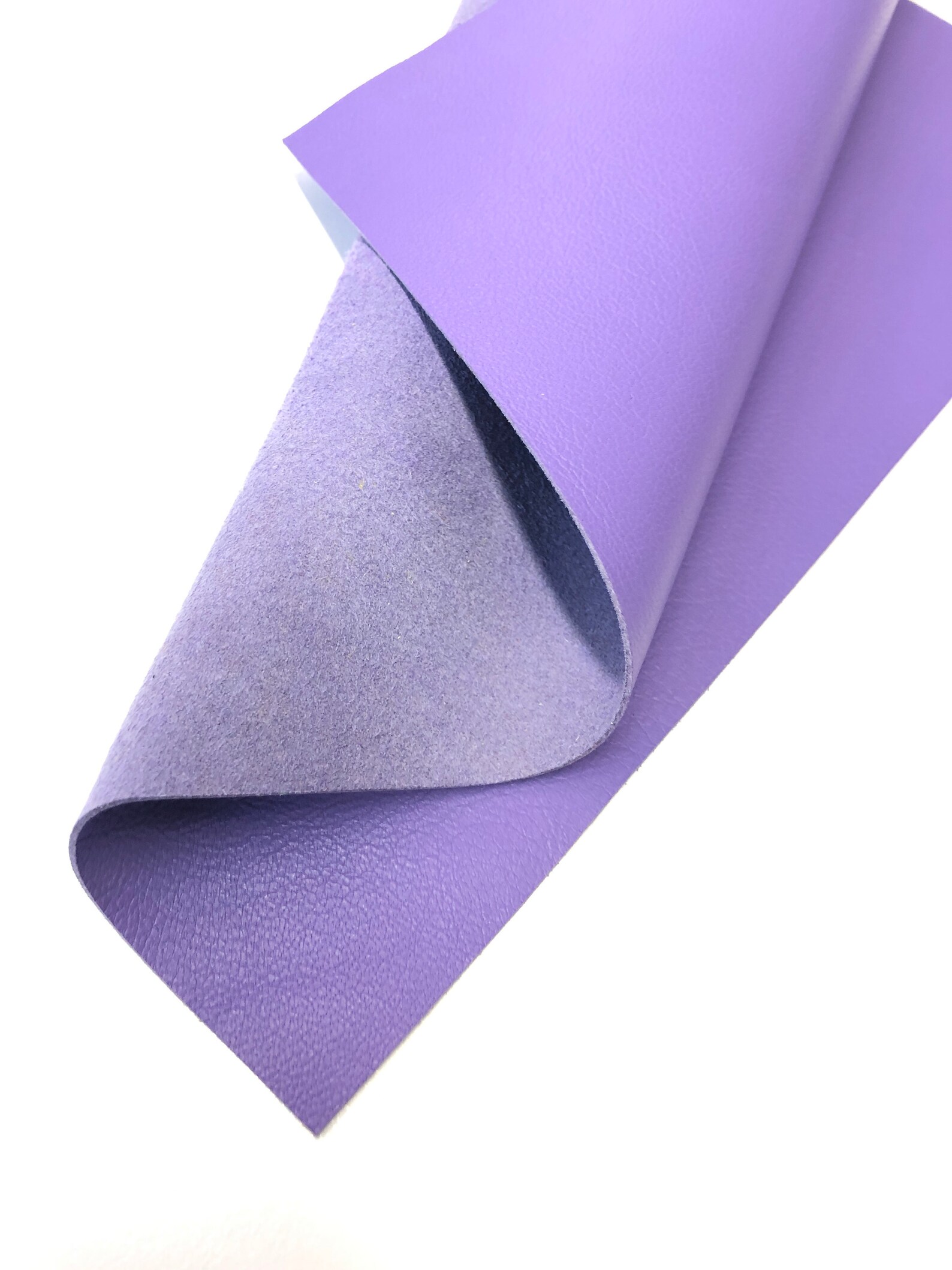 LEATHER 18"x20" Lilac LEATHER, Purple Leather Sheet, Light Purple ...