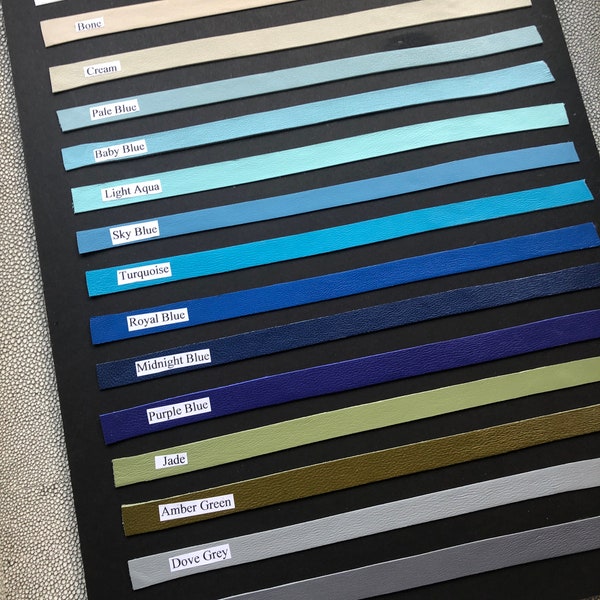Leather Strips - Etsy