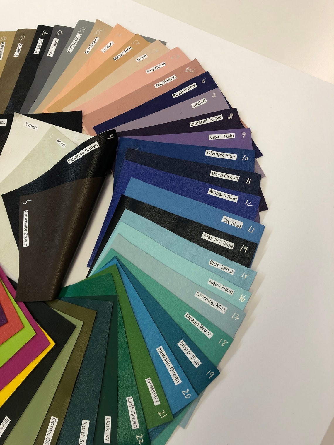 LEATHER SKINS Leather PICK Color and Size Leather Material - Etsy